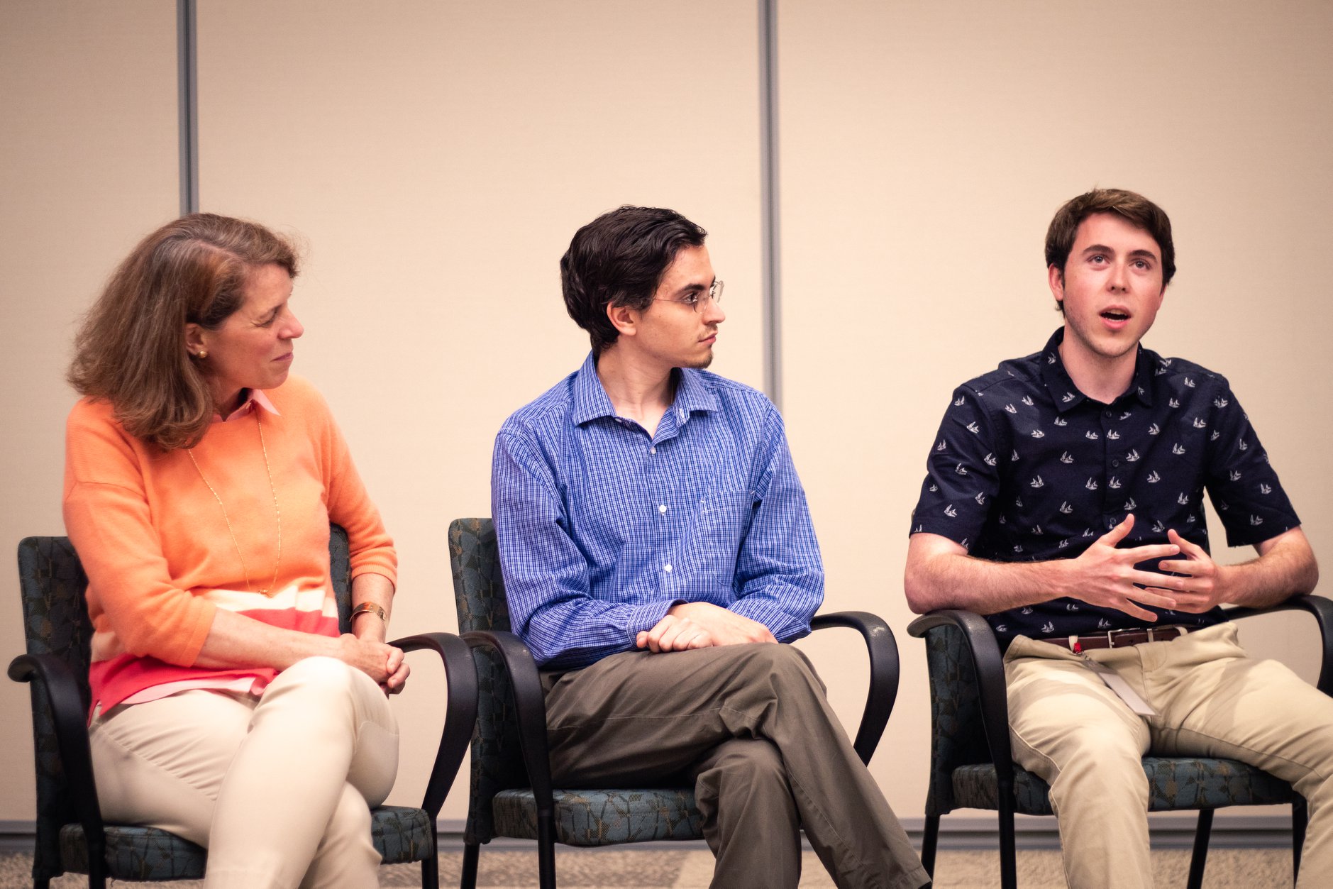 Robin Hoagland, Alan Freeman, Michael Glaser « The Albert Baker Fund