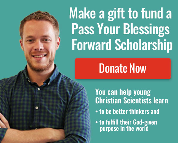 Pass Your Blessings Forward Donate Sidebar « The Albert Baker Fund